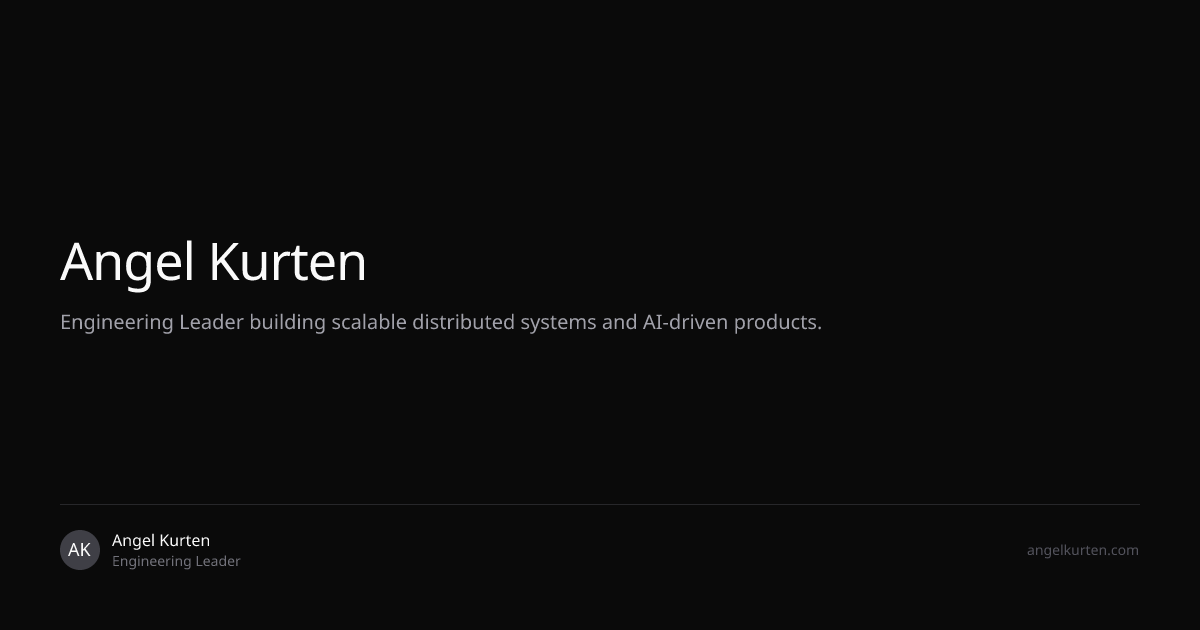 4 Agents, 1 Spec: Multi-Agent Orchestration That Works | Angel Kurten